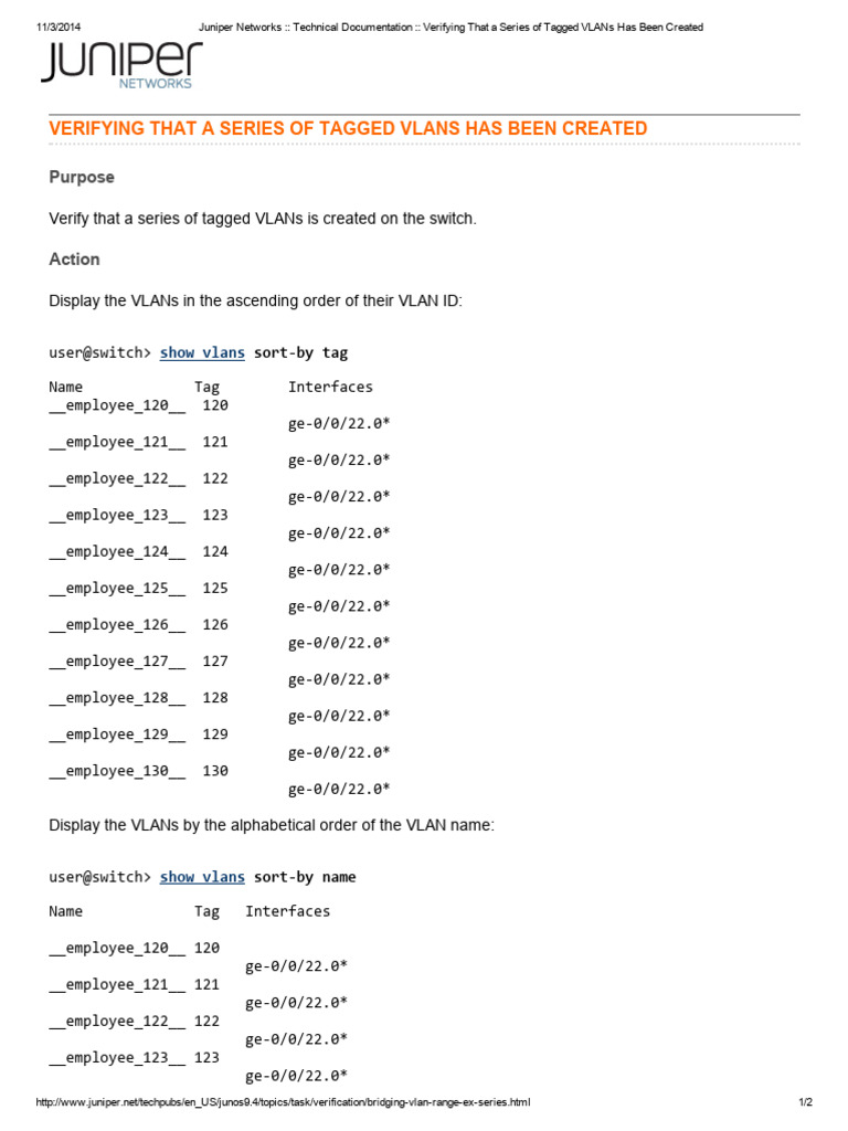 Juniper Networks Technical Documentation | PDF