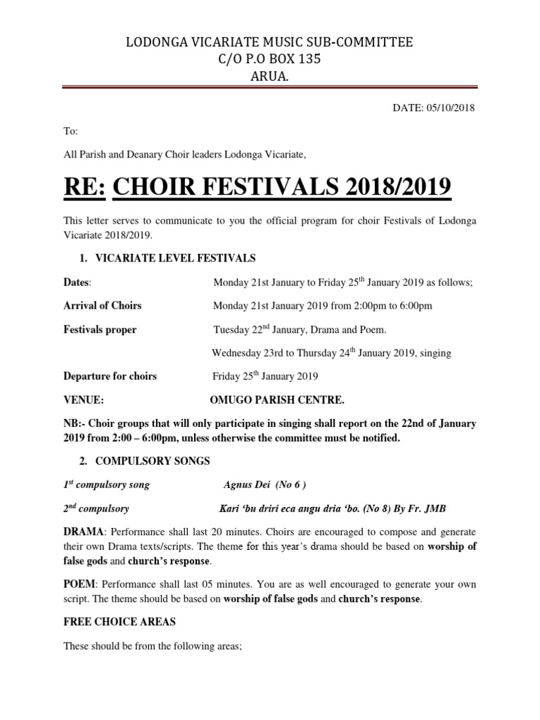 LVMSC 2018 - 2019 | PDF