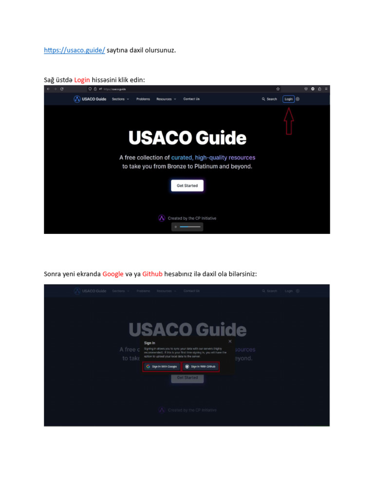 USACO Guide Guide | PDF USACO Guide Guide | PDF