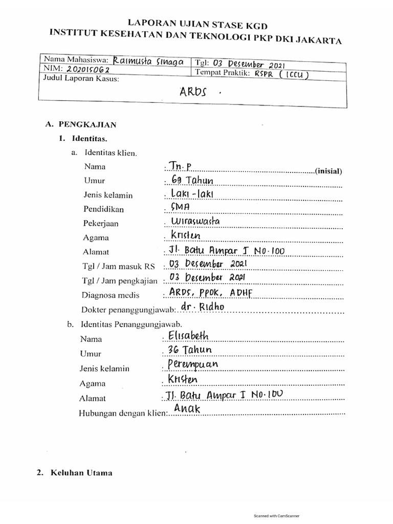 Askep ICCU - Raimusta Sinaga | PDF