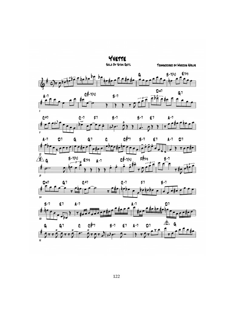 Getz - Yvette | PDF