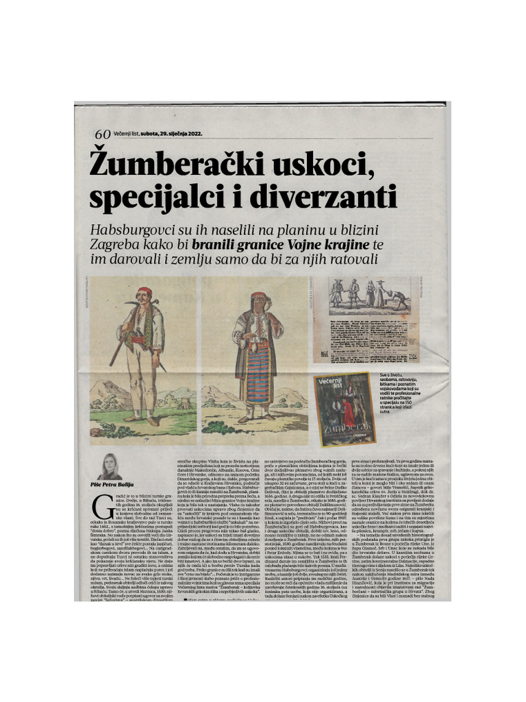 Žumberački Uskoci 01 | PDF