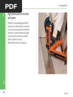 Gyproc White Book C07 S05 GypLyner IWL | PDF | Drywall | Wall