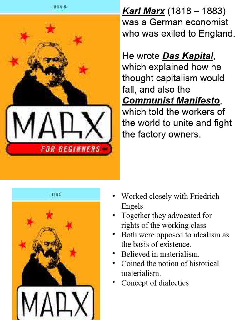 Karl Marx Power Point | PDF | Materialism | Dialectic