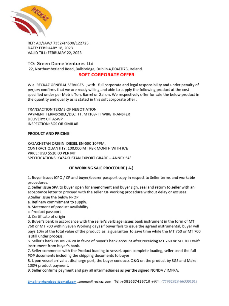 Diesel En590 10ppm . | PDF
