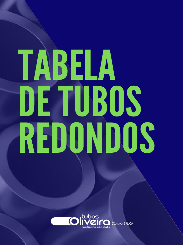 Tabela-de-Tubos-Redondos | PDF