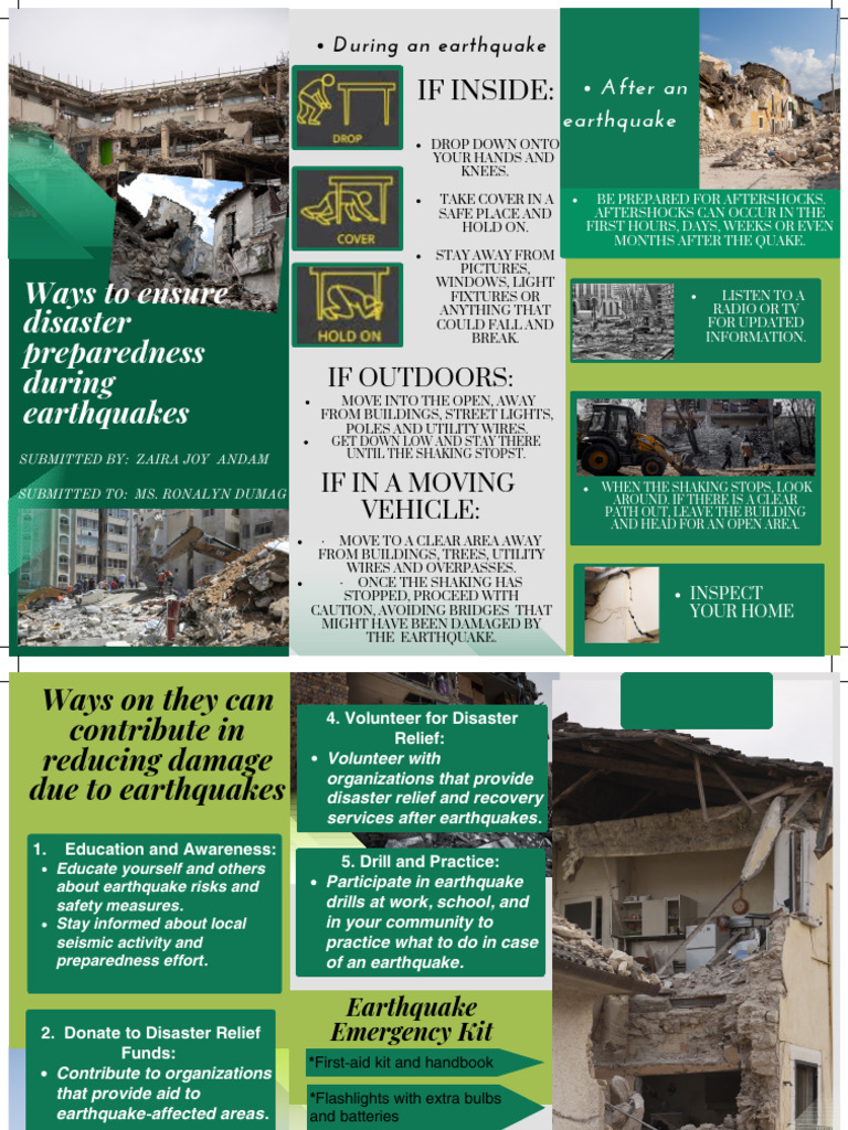 Earthquake Preparedness Guide | PDF | Emergency Management | Earthquakes