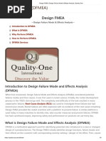 DFMEA Study & Examples | PDF | Mechanical Engineering