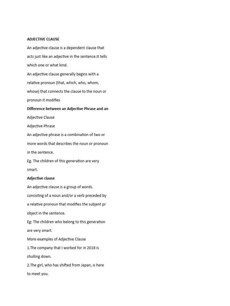 Eng GR Exercise | PDF