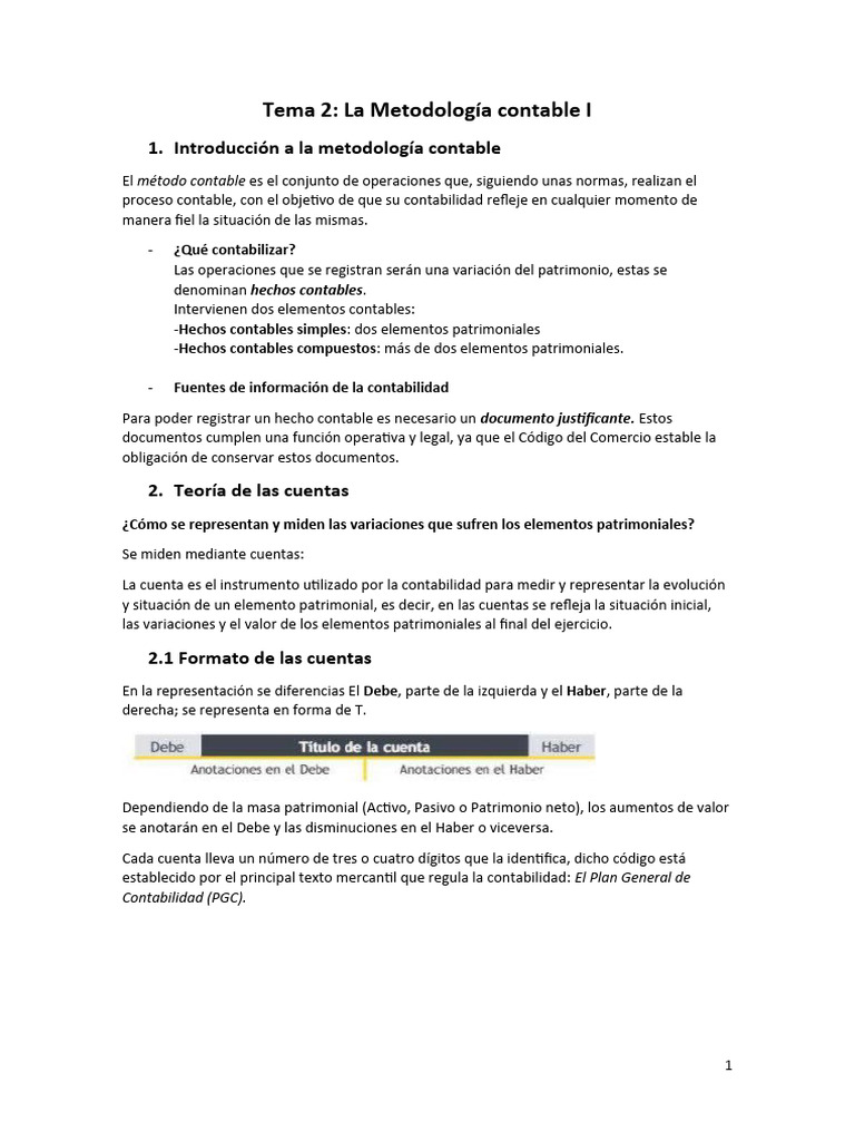 Resumen Tema 2 Piac | PDF | Contabilidad