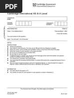 Cambridge International AS & A Level: Mathematics 9709/12 | PDF ...
