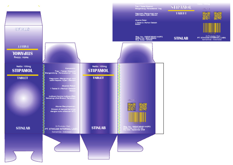 Kemasan Paracetamol (Tab) | PDF