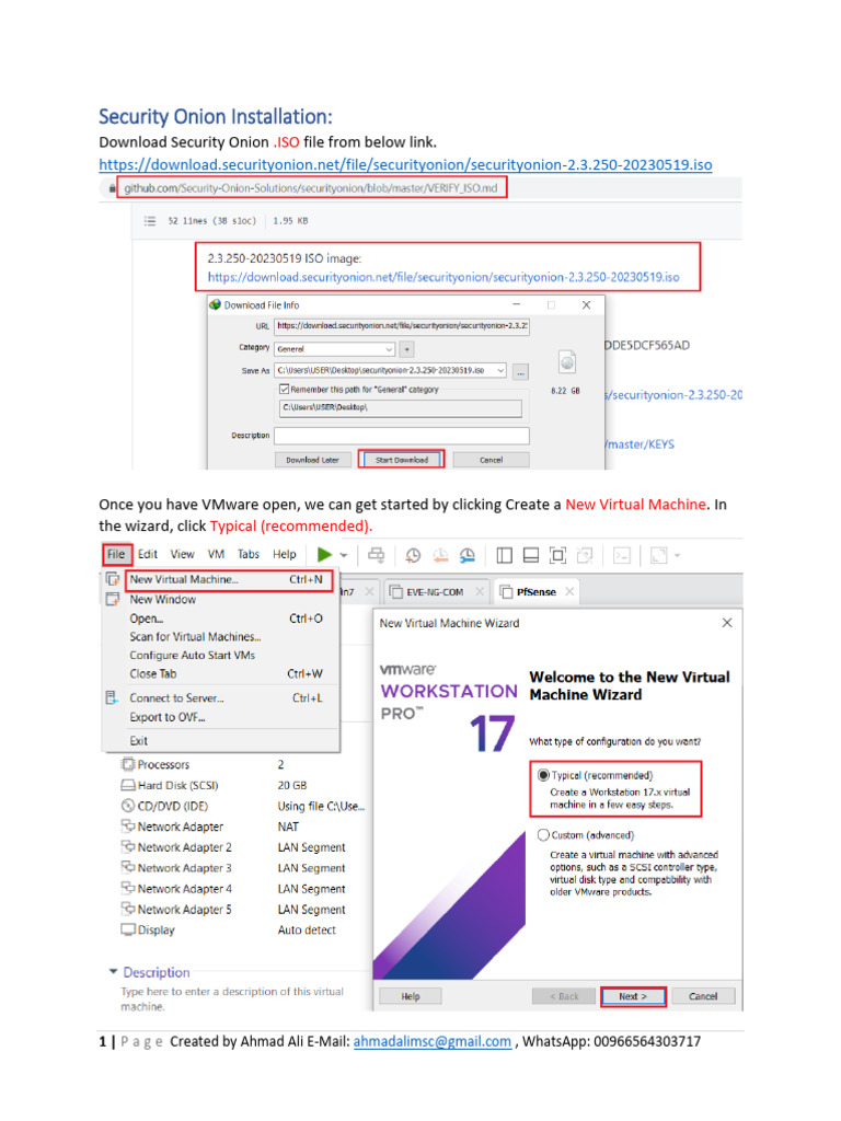 12-Security Onion Installation | PDF | World Wide Web | Internet & Web