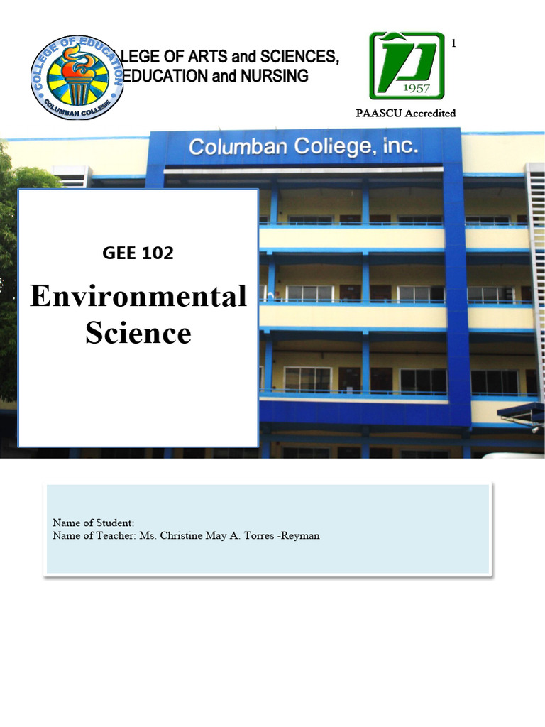 Envi Sci Prelim Module - Patalinghug | PDF | Hypothesis | Ecosystem