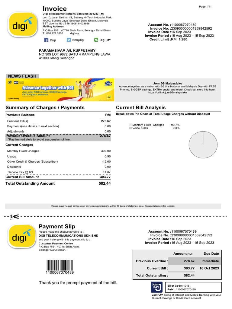 Digi Bill 13598425920.09720594785022885 | PDF