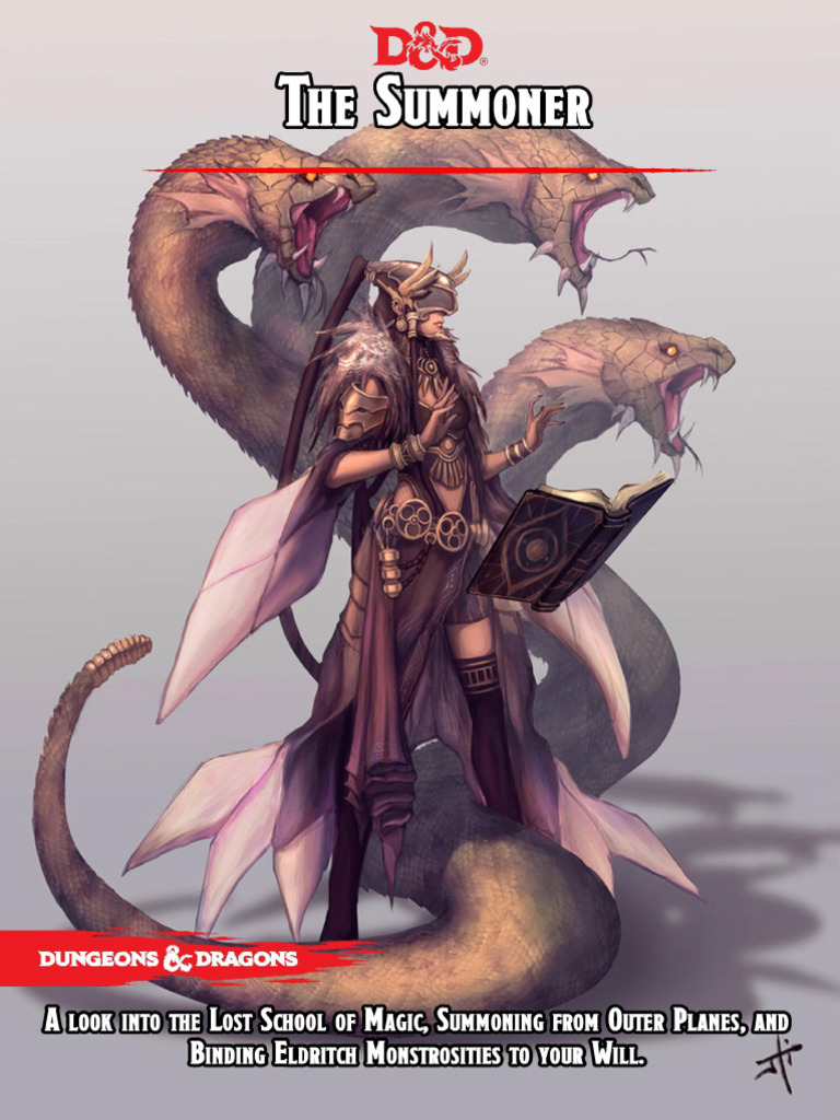 Summoner Class Overview and Mechanics | PDF | Runes