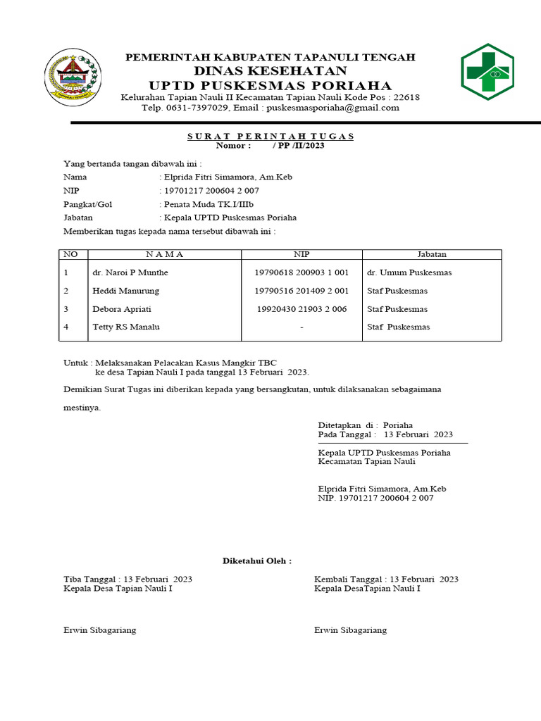 Pelacakan Kasus Mangkir | PDF