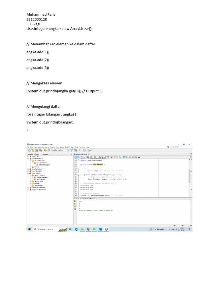 Tugas 2 - Collection FrameWork | PDF