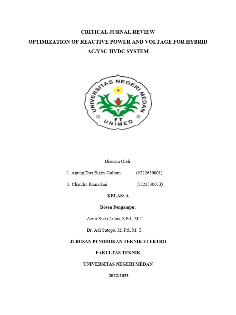 CJR - Penghantar Teknik Elektro | PDF