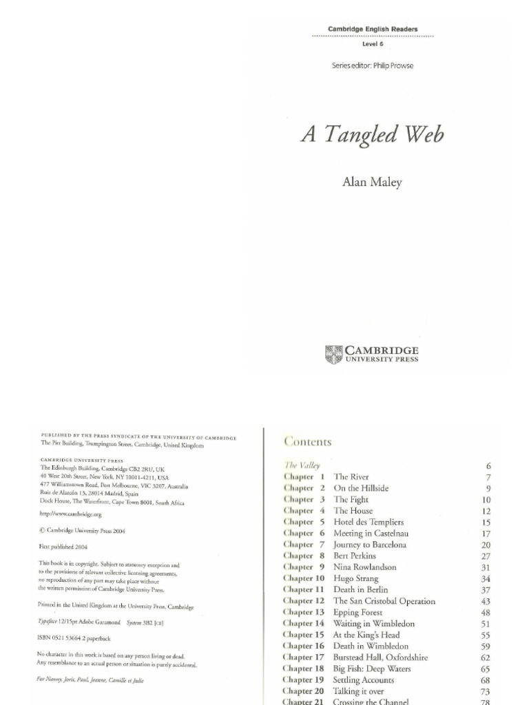 A Tangled Web PDF | PDF