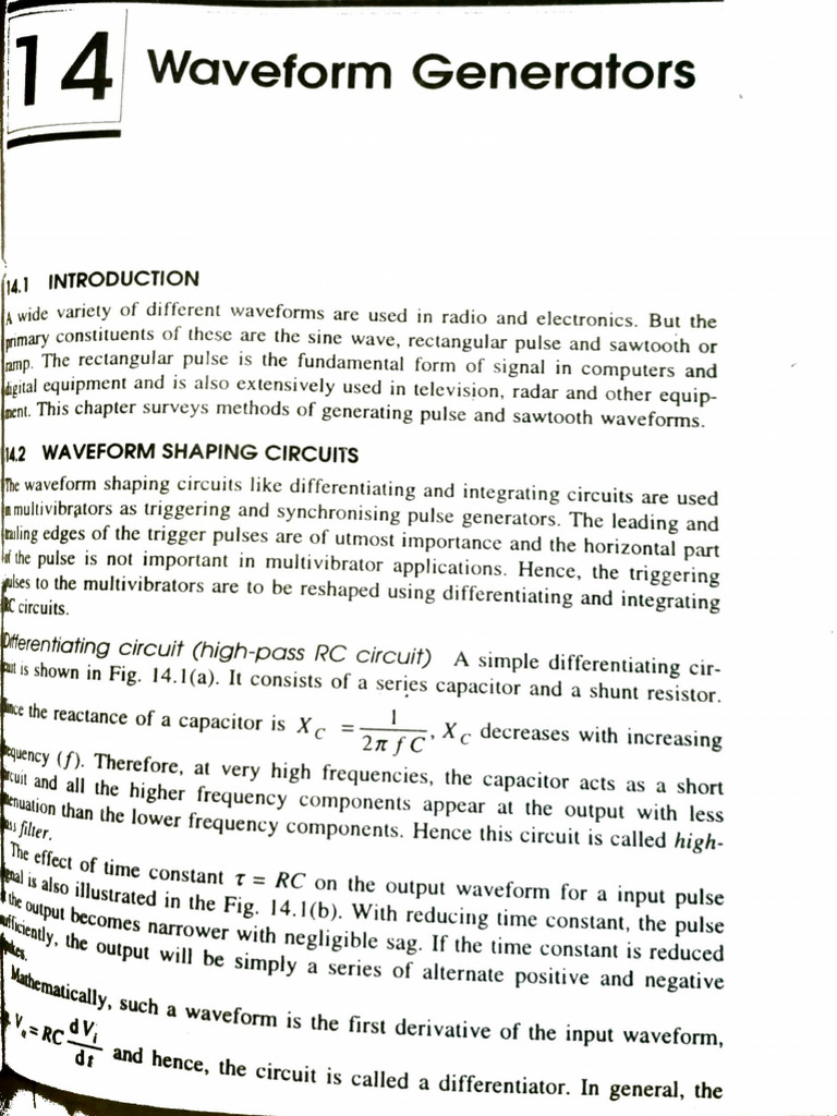 Wave Generators | PDF