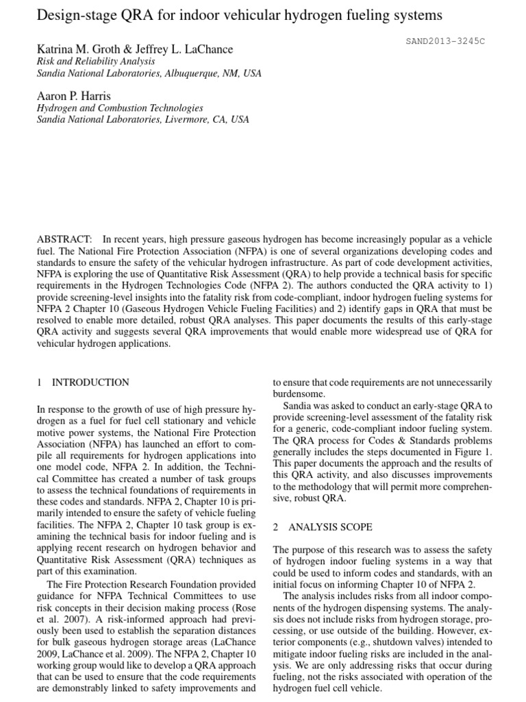 Katrina M. Groth & Jeffrey L. Lachance: Sand2013-3245C | PDF