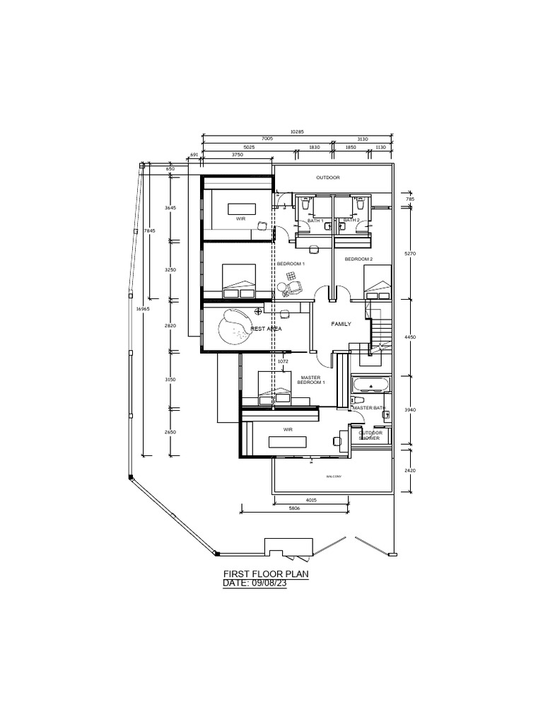 1ST FLR Plan | PDF