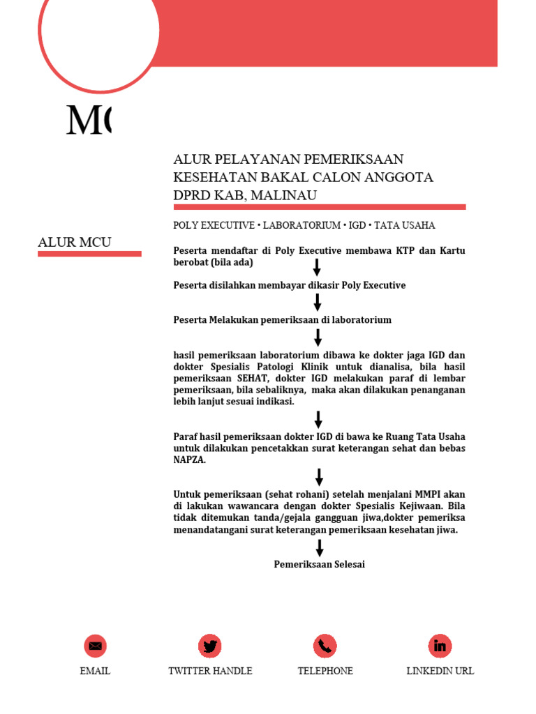 Alur Pelayanan Mcu | PDF