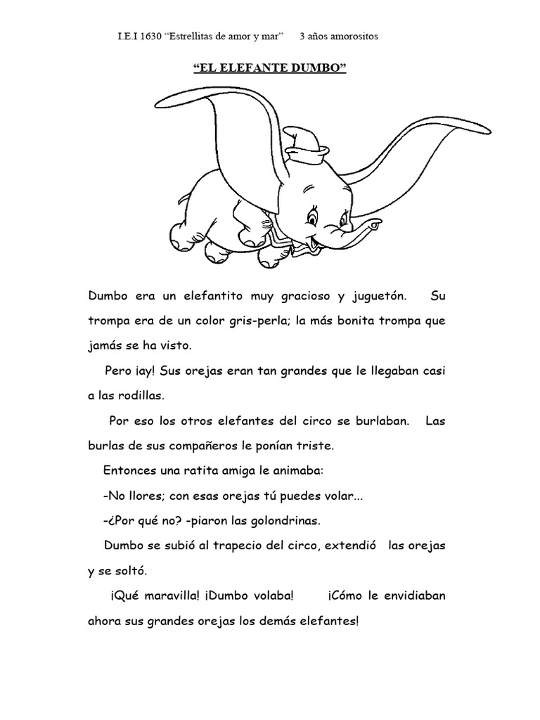 El Elefante Dumbo | PDF