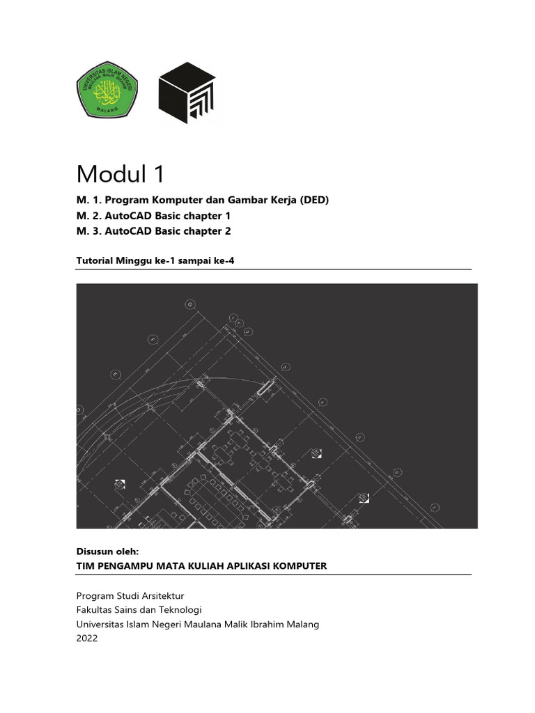 Modul 3 Tutorial Basic AutoCAD - 3 | PDF