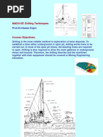 Drilling and Blasting Techniques in Mines | PDF | Mining | Drilling