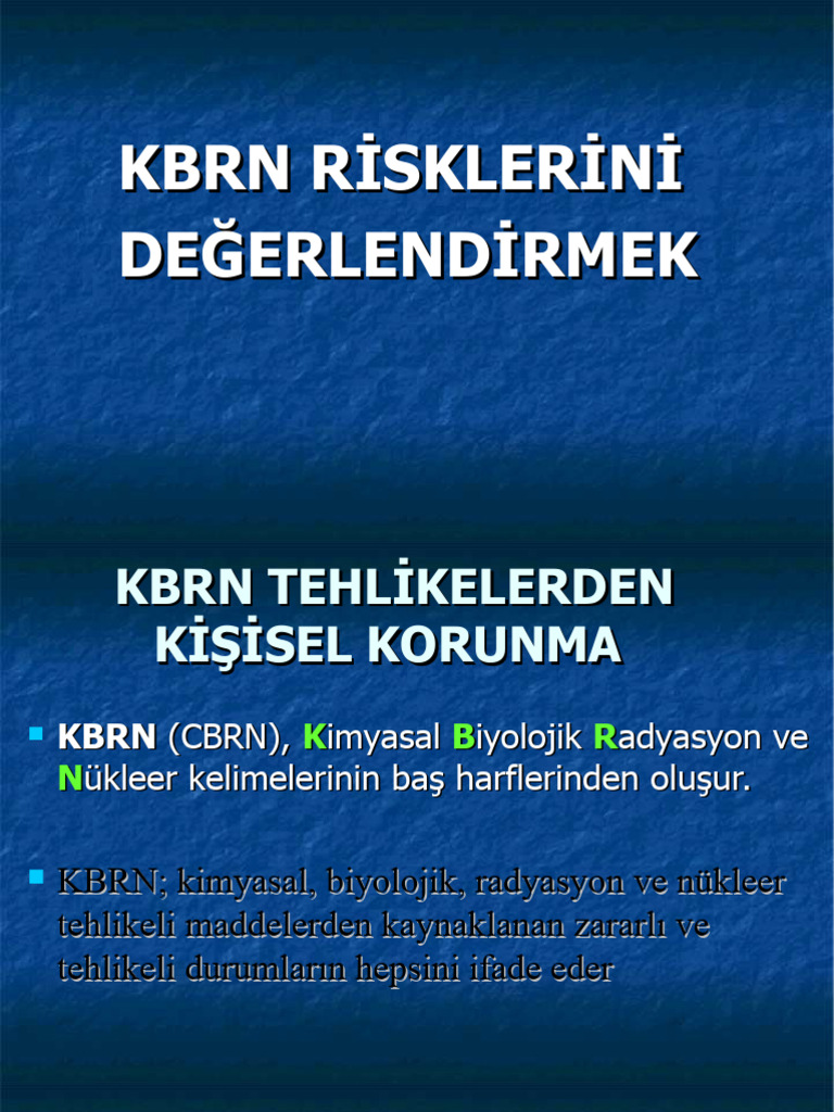 Ash v. Hafta-Kbrn Ri̇skleri̇ni̇ Değerlendi̇rmek | PDF