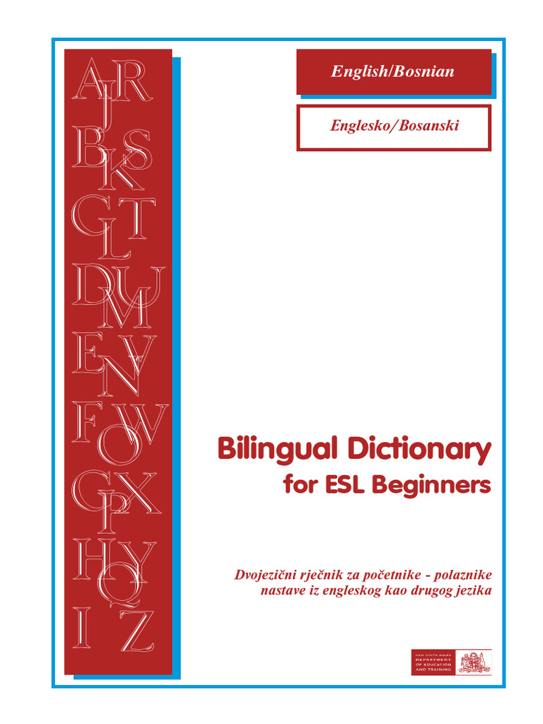 Eald Bilingual Dictionary Bosnian | PDF
