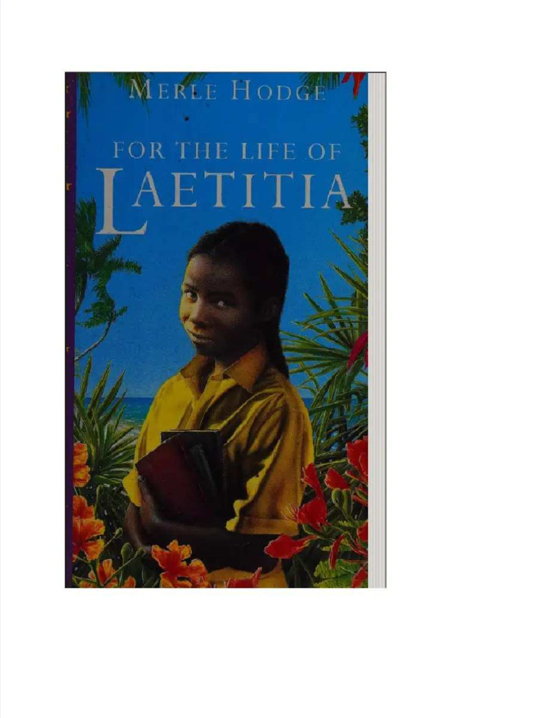 For The Life of Laetitia by Merle Hodge | PDF