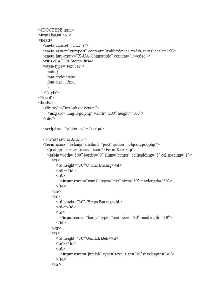 Doctype Html Pdf