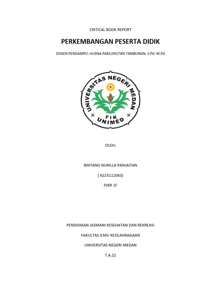 CBR PPD Bintang N Panjaitan-1 | PDF