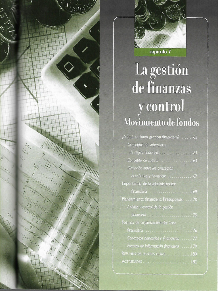 La Gestion de Finanzas y Control | PDF