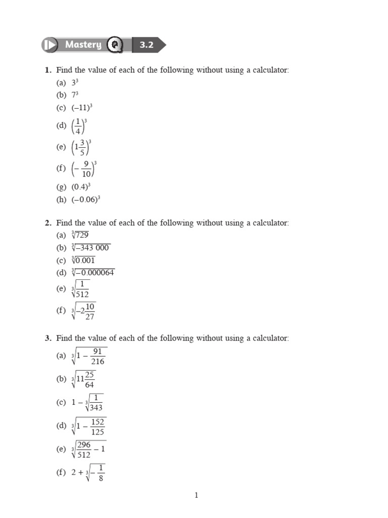 Math Form 1 Pdf