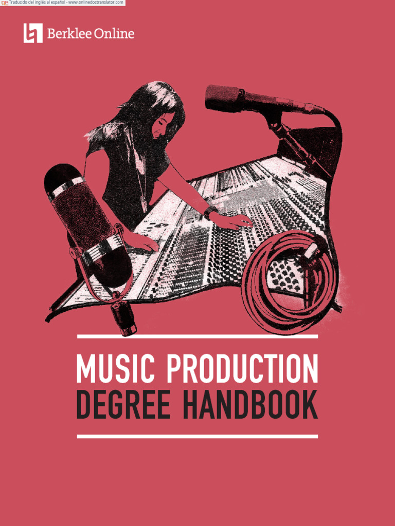 Berklee Online Music Production Degree Major Handbook - En.es | PDF ...