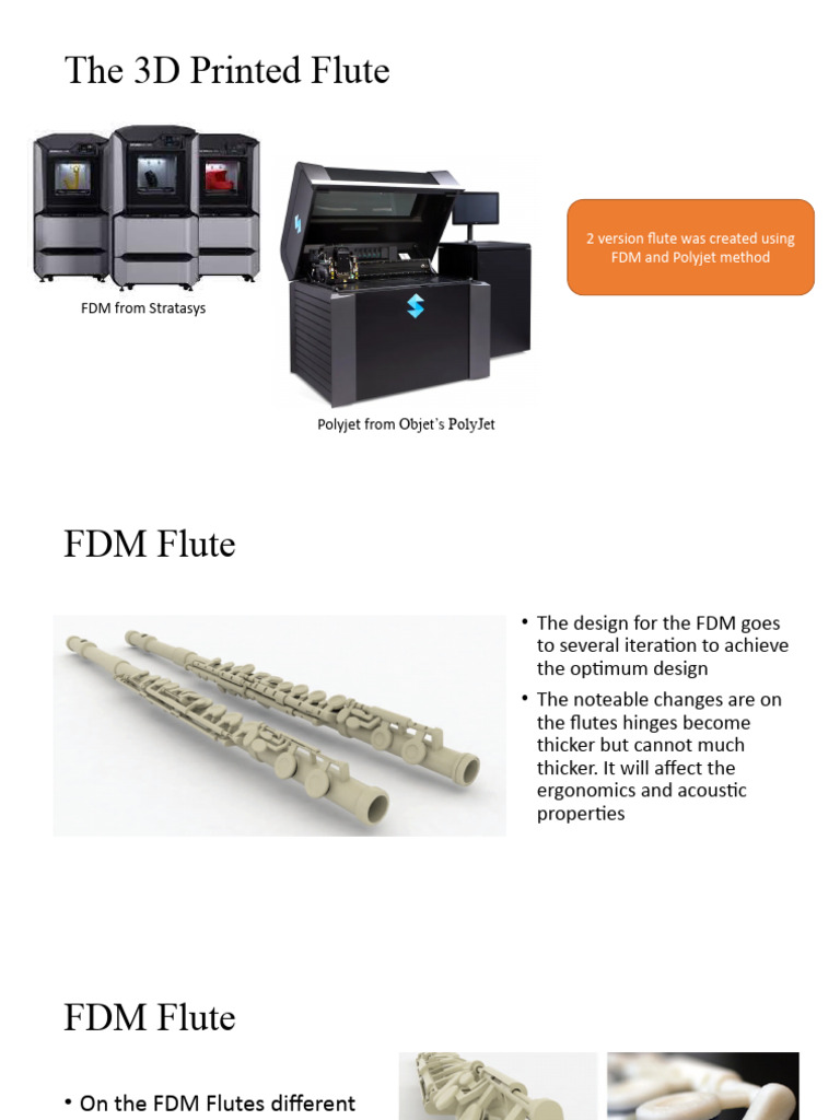 The 3D Printed Flute | PDF