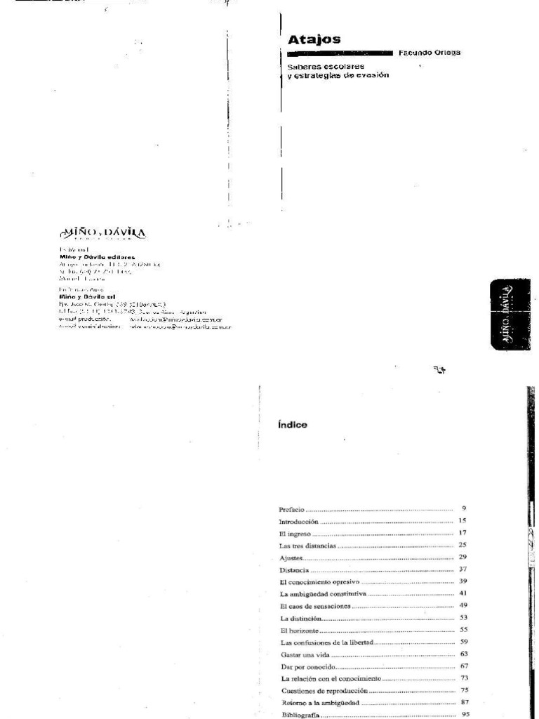 Atajos - Facundo Ortega | PDF