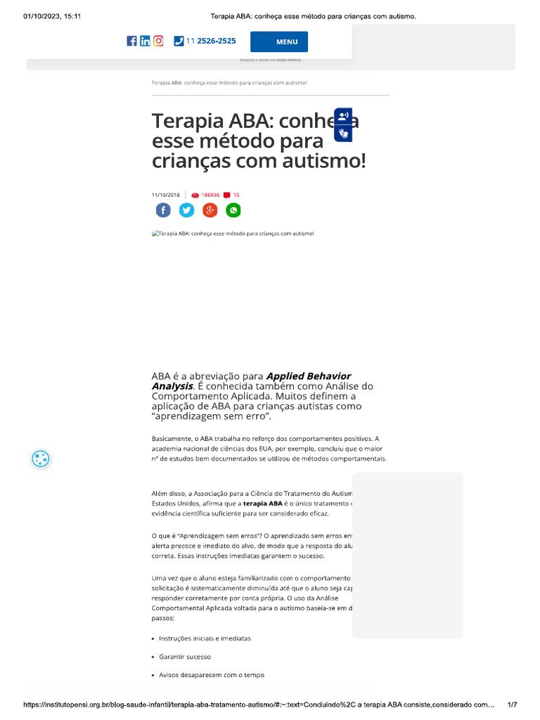 Terapia Aba Tea | PDF