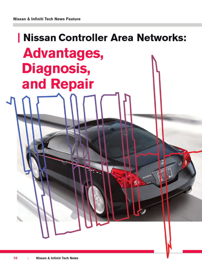 Nissan CAN Controller Area Networks Advantages Diagnosis Repair | PDF