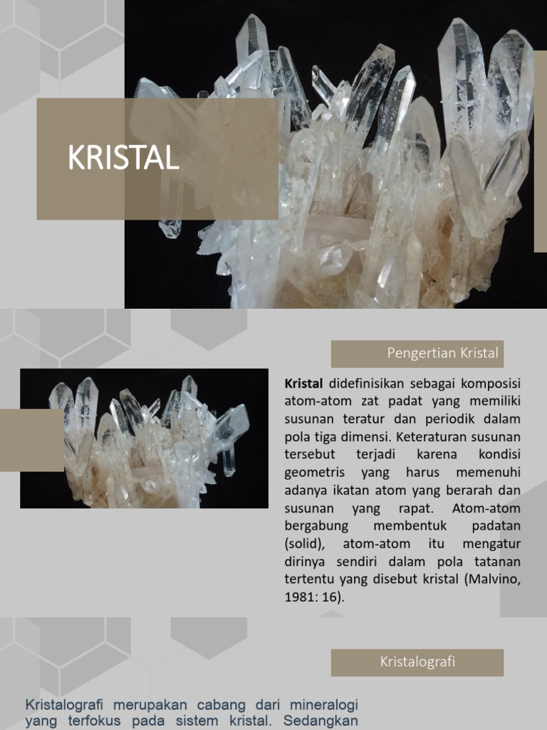 Materi 6 KRISTAL | PDF
