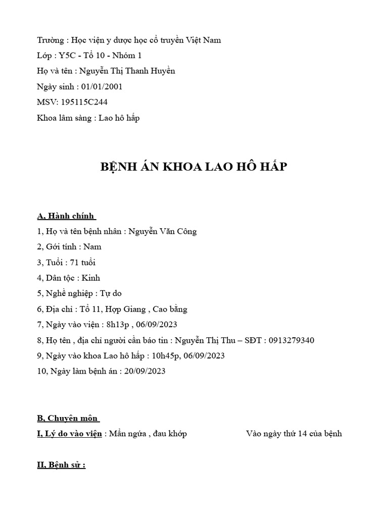 Ba Lao HH | PDF