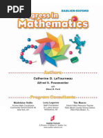 SADLIER MATH 1 Pages | PDF | Teaching Mathematics | Equations