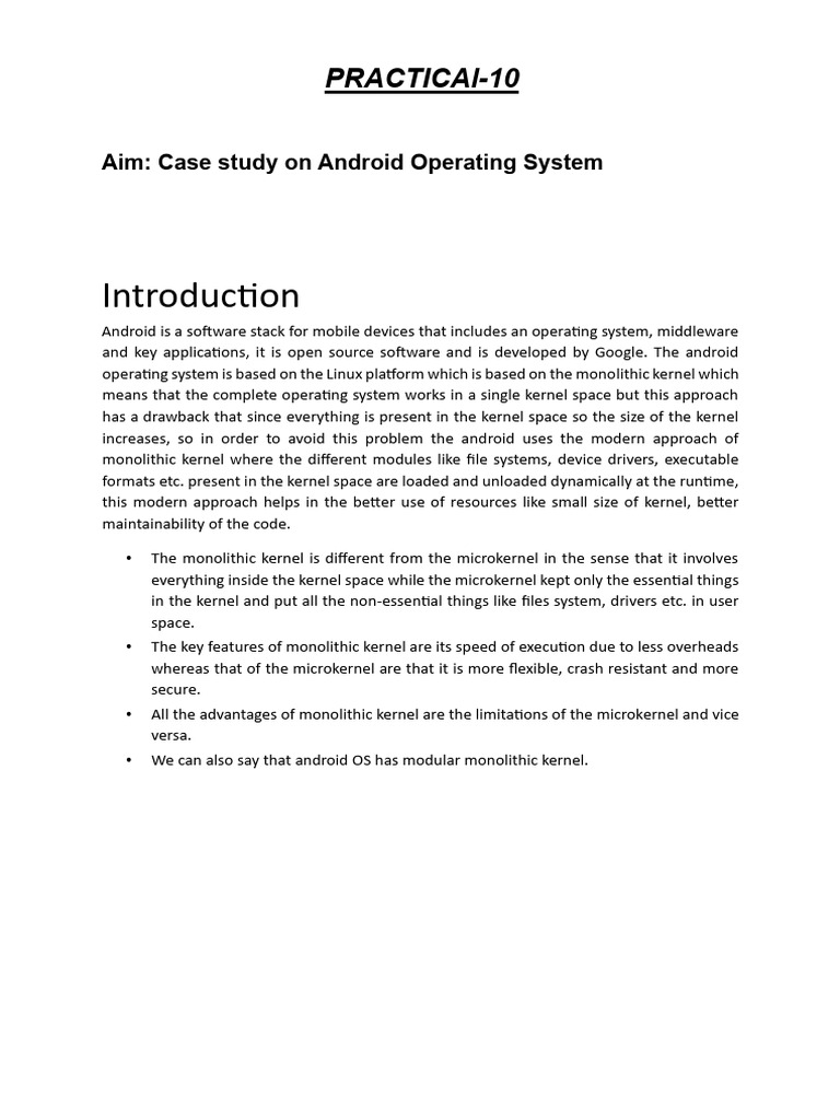Android Case Study | PDF