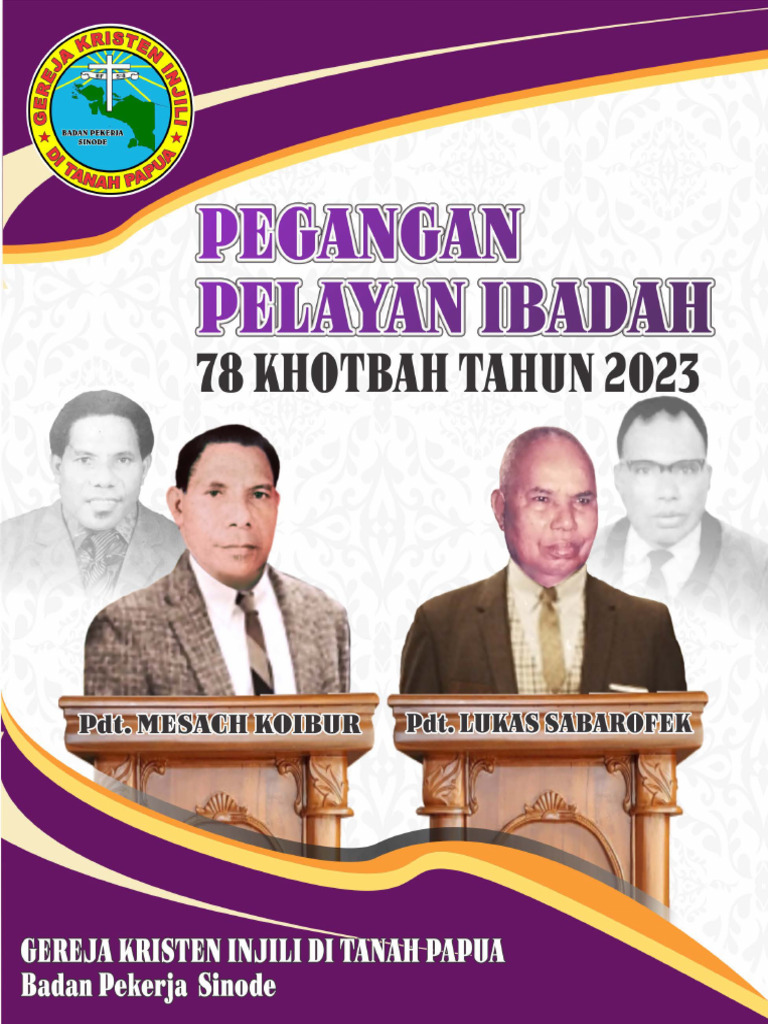 78 Bahan Khotbah GKI 2023 Triwulan I Jan-Maret 2023 | PDF