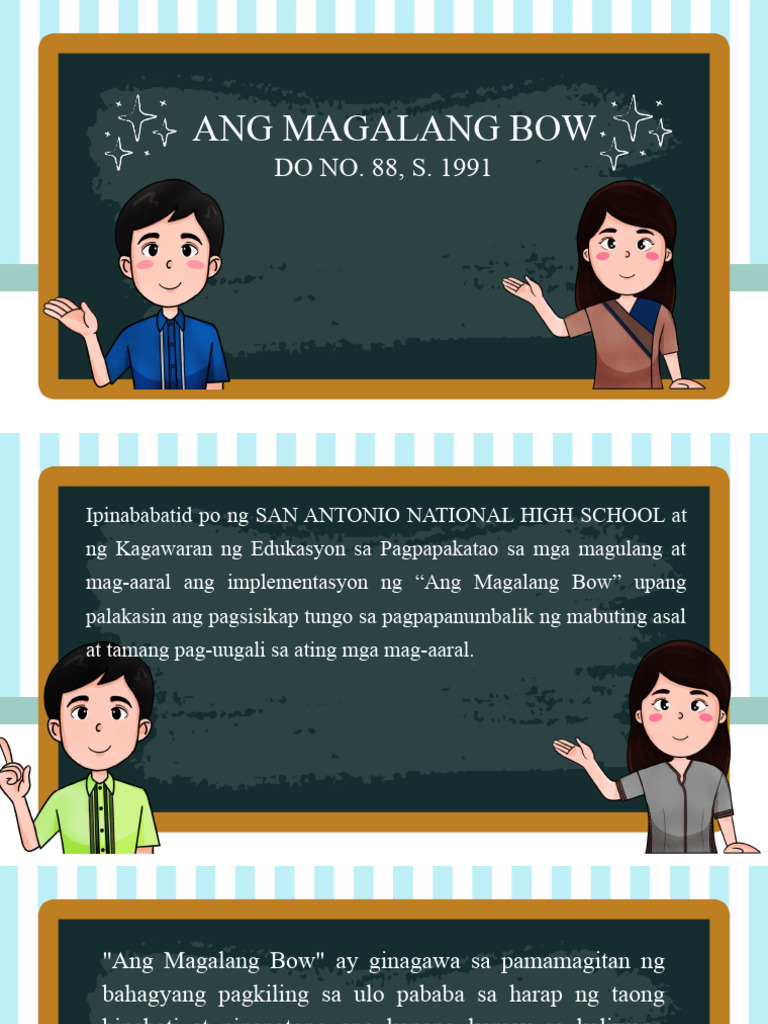 Ang Magalang Bow | PDF