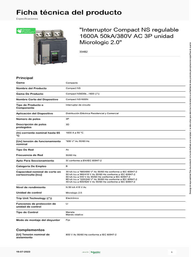 Compact NS - 630 A - 33482 | PDF | Electromagnetismo | Ciencias fisicas